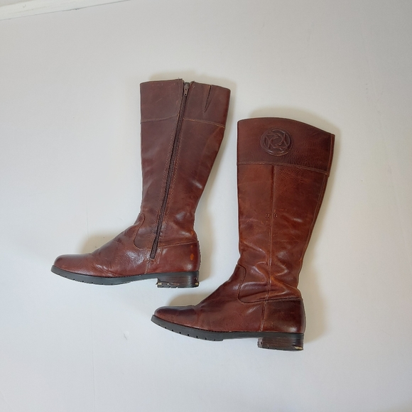 Rockport | Shoes | Rockport Adiprene By Adidas Brown Leather Upper Knee ...